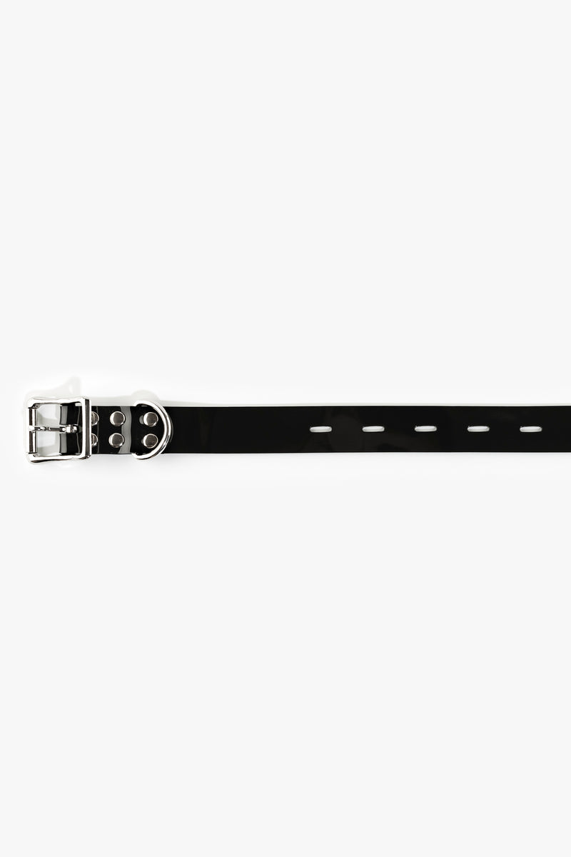 Bondage lockable straps set 25 mm, black/chrome