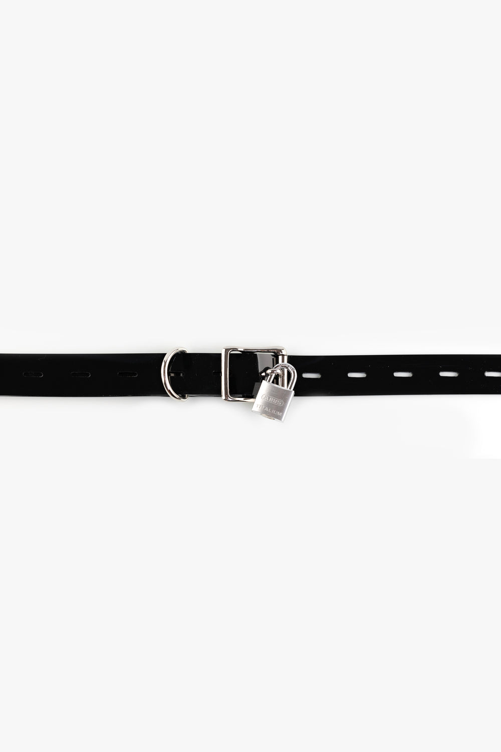 Bondage lockable straps set 25 mm, black/chrome